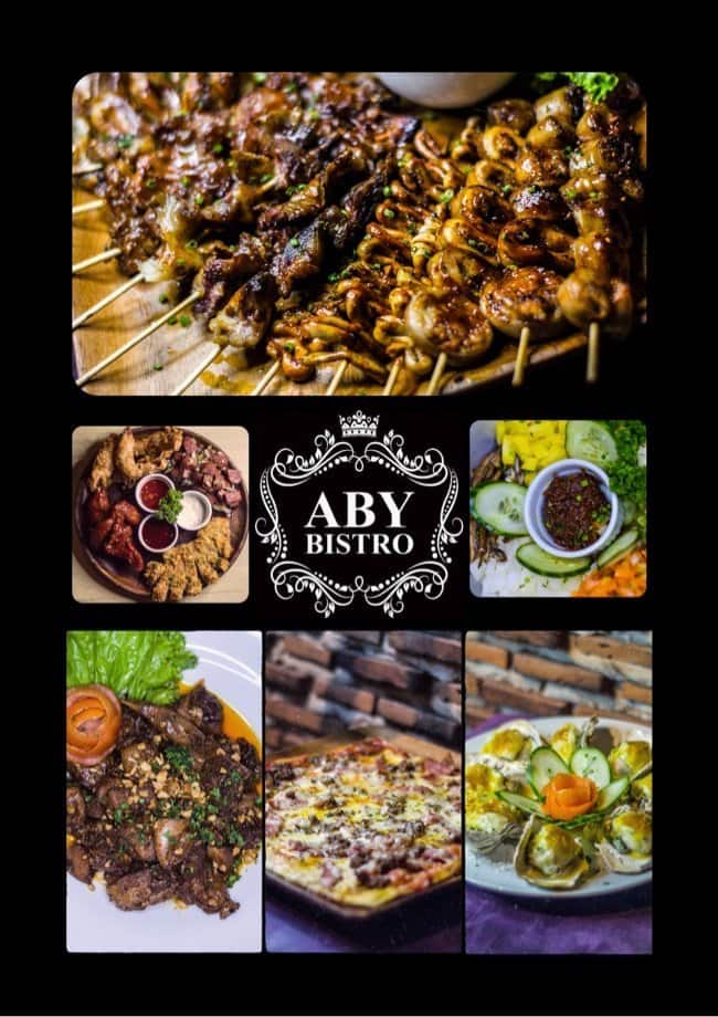 Menu at ABY Bistro pub & bar, Pasay, Five E-com Center MOA