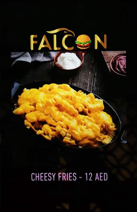 Menu of Falcon Grill & More, Baniyas, Abu Dhabi