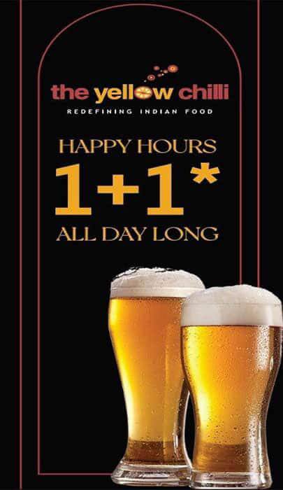 Menu of The Yellow Chilli, Sector 63, Noida