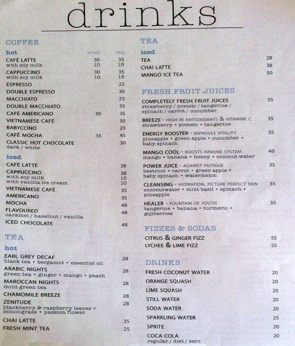 Dusk Blue Menu, Menu for Dusk Blue, Sanur, Bali - Zomato Indonesia