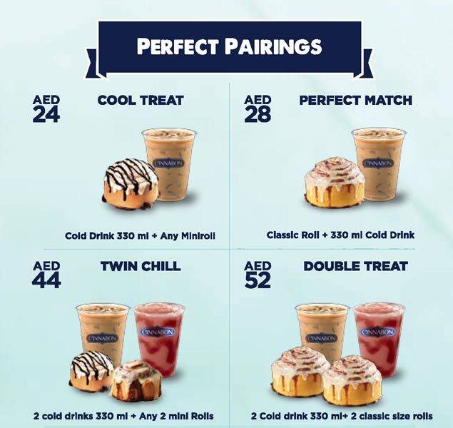 Cinnabon Menu, Menu for Cinnabon, Al Khalidiya, Abu Dhabi - Zomato