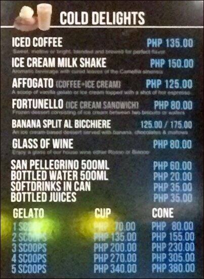 Menu at Dolce Casa Grandmall desserts, Lapu-Lapu City