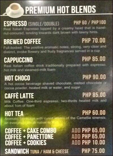 Menu at Dolce Casa Grandmall desserts, Lapu-Lapu City