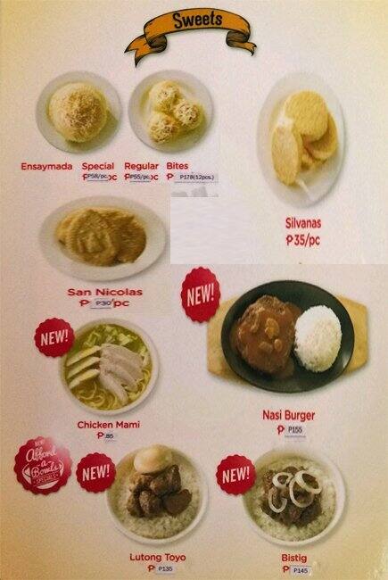 Razon's Of Guagua Menu, Menu for Razon's Of Guagua, SRP (South Road ...