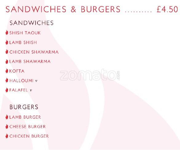 Menu at Maya Restaurant & Lounge - WE HAVE MOVED TO N20 9HS, Wembley ...