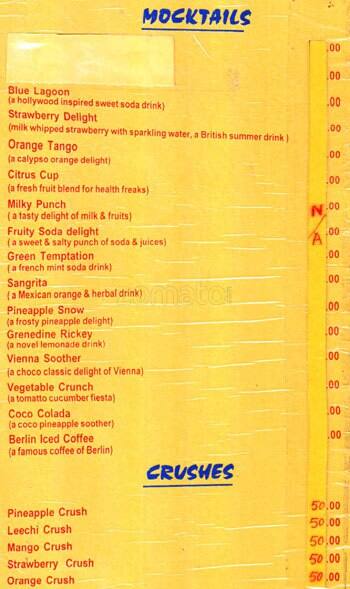 Menu at Regency Restaurant & Banquets, Gurugram Rural