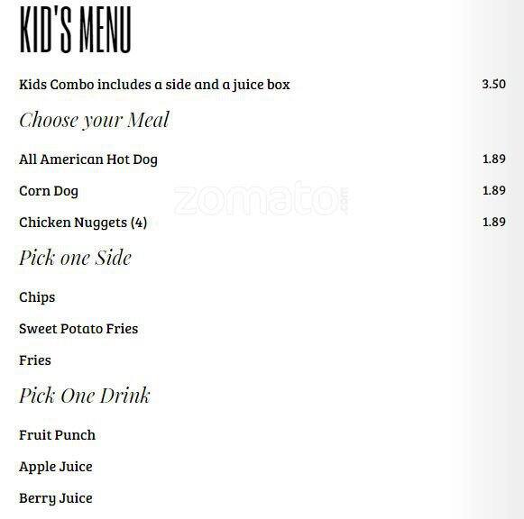 Menu at Hot Dog Factory fast food, Smyrna, 1529 Spring Rd SE E