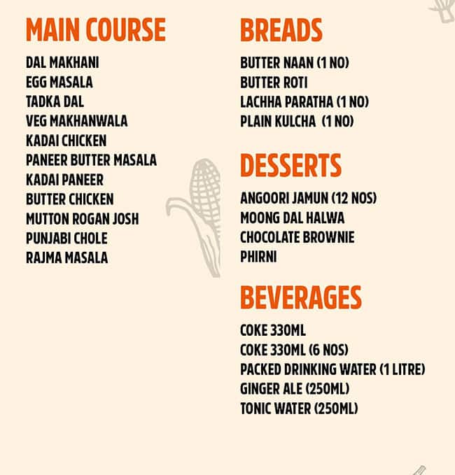 Menu at UBQ by Barbeque Nation, Hyderabad, 6-3-249/5/1