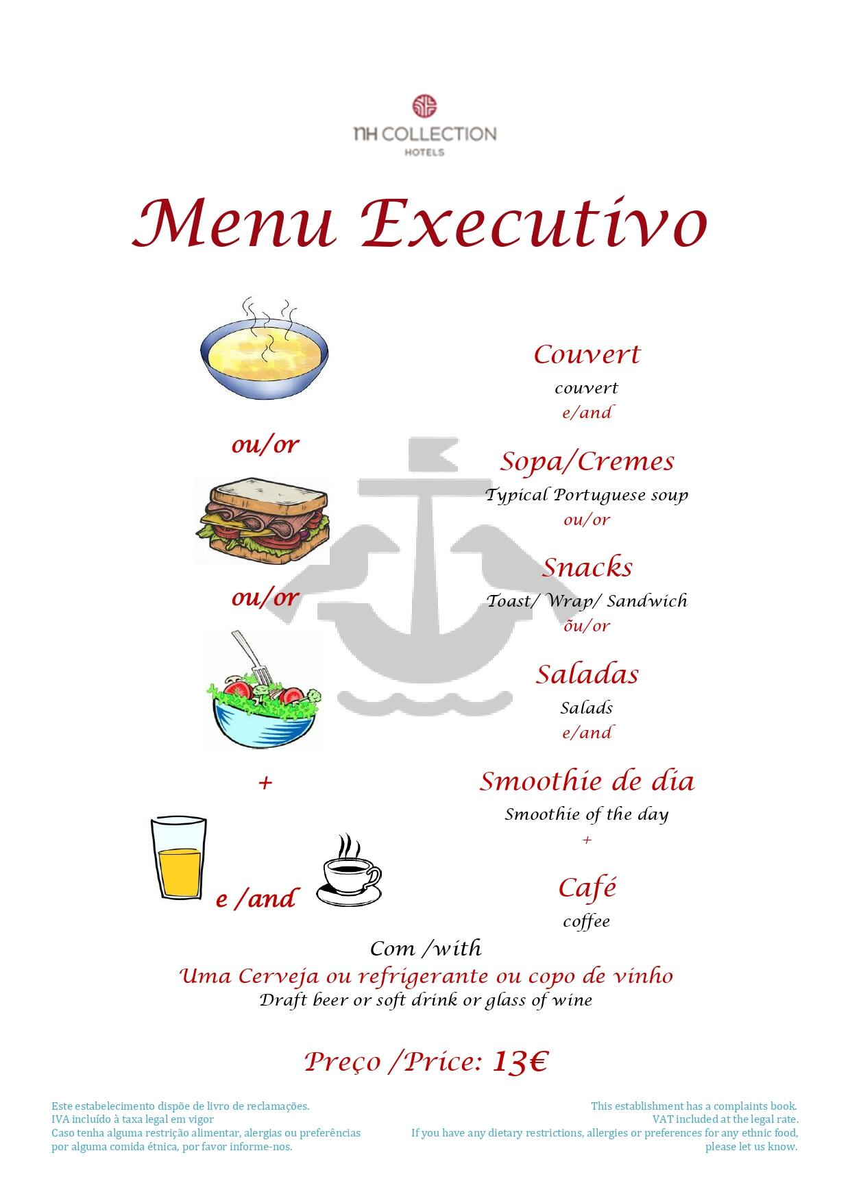 Menu em Bistrô 180, Lisboa