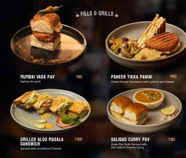 Menu of Crossroads, Anna Nagar East, Chennai