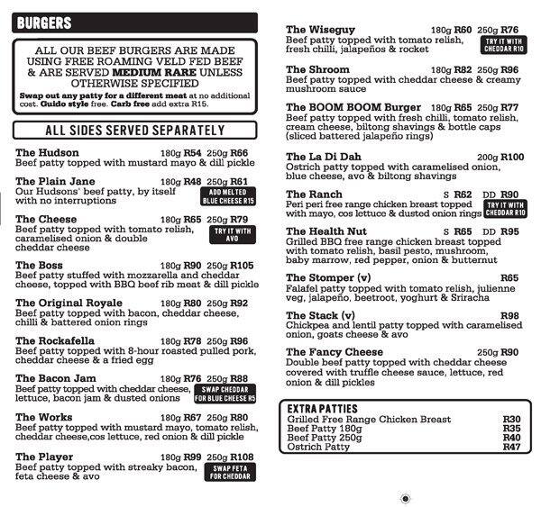 Hudsons, Parkhurst, Johannesburg - Zomato SA