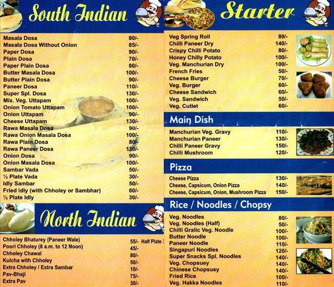 Super Snacks Menu, Menu for Super Snacks, Krishna Nagar, New Delhi - Zomato