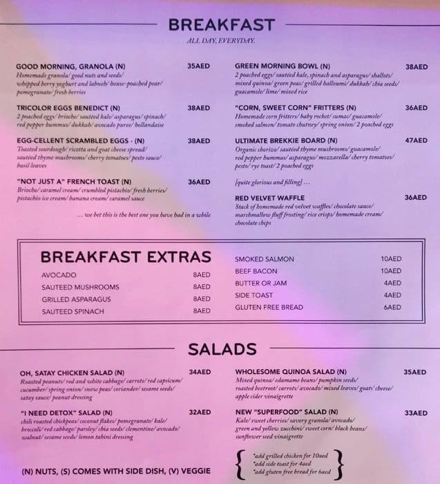 Friends' Avenue Cafe Menu - Zomato