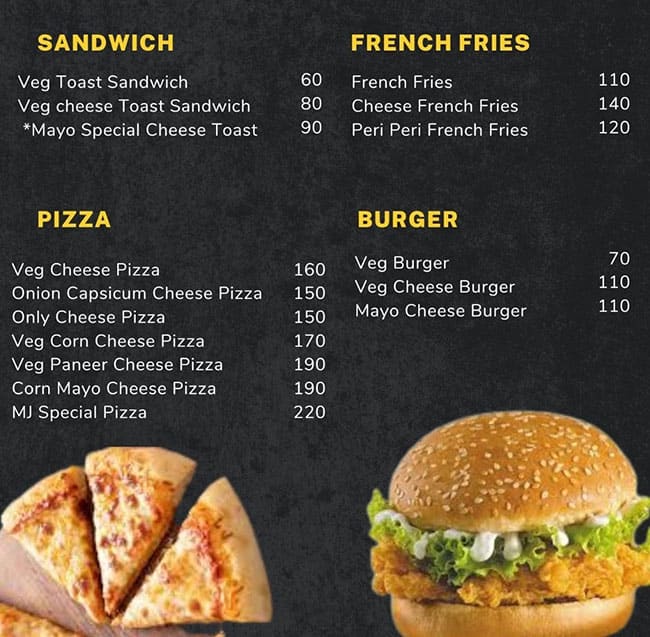Menu of New Bikaner Sandwich & Pizza Center, Kalamboli, Navi Mumbai
