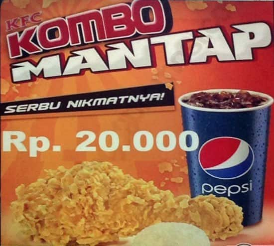 Menu at KFC Box Cipinang cafe, Jakarta, Jl. Raya Kalimalang No.88