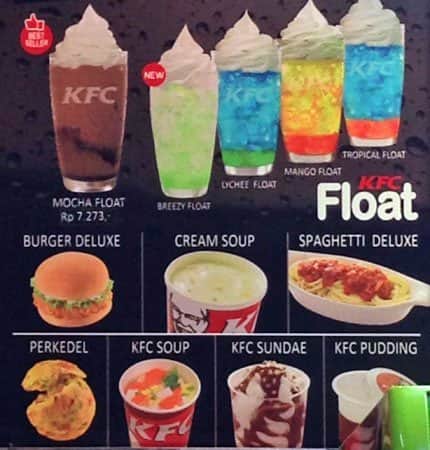 Menu at KFC Box Cipinang cafe, Jakarta, Jl. Raya Kalimalang No.88
