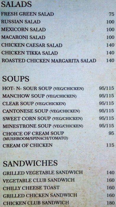 Sync Resto Bar - Best Western Ashoka Menu - Zomato