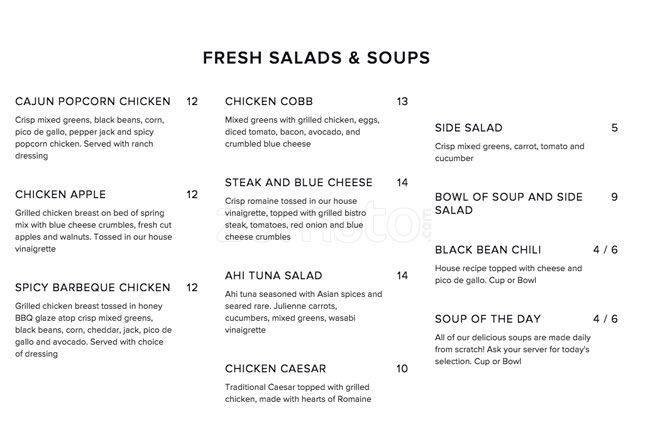 Menu at The Hopyard pub & bar, Pleasanton