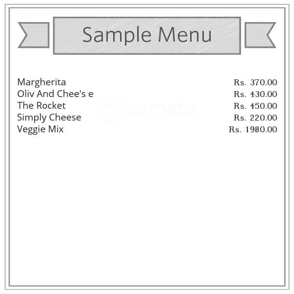 Menu at Baked & Wired Express, Pune