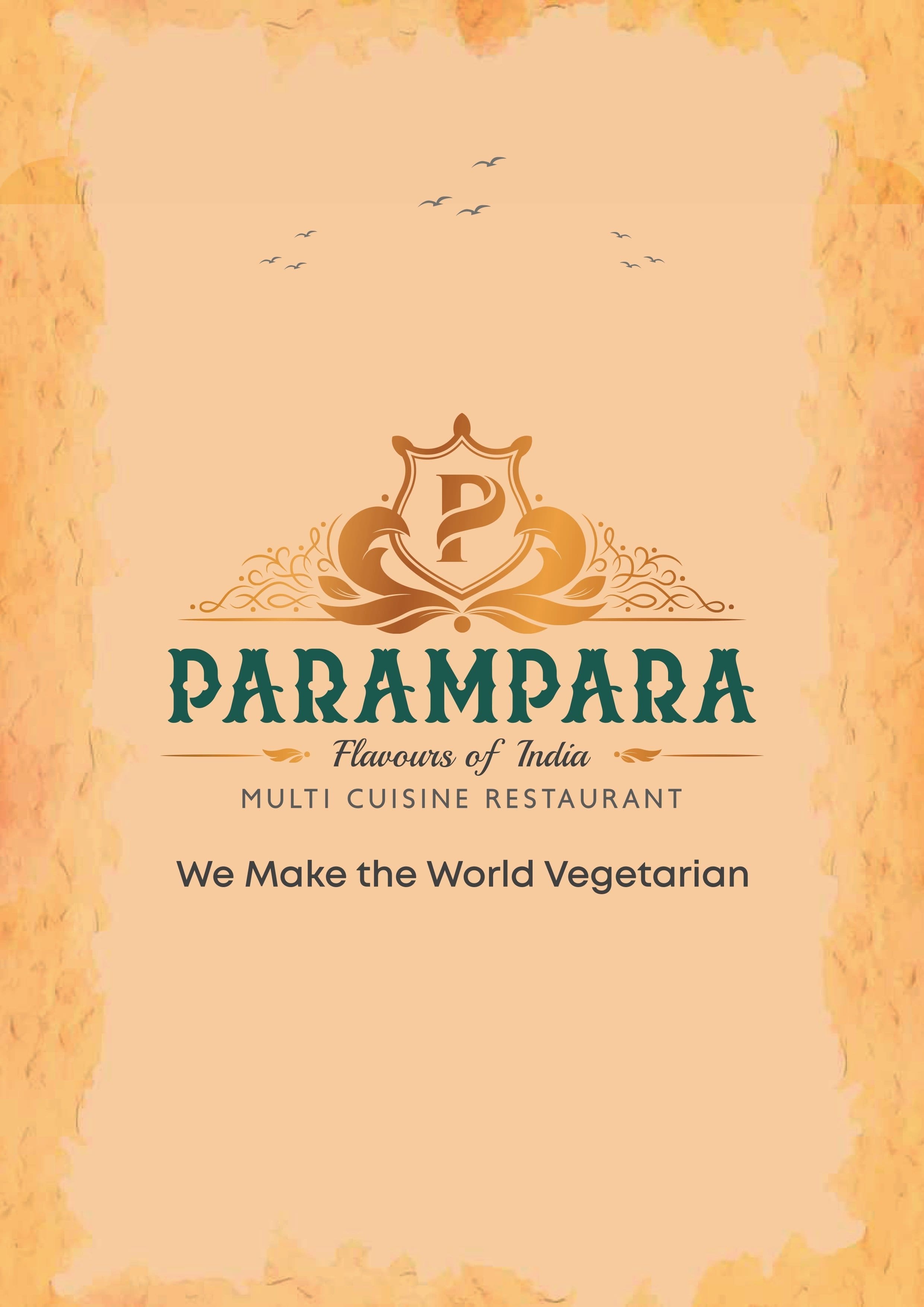 Menu of Parampara - Flavours Of India, Abids, Hyderabad