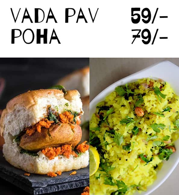 Menu of MVP, HSR, Bangalore