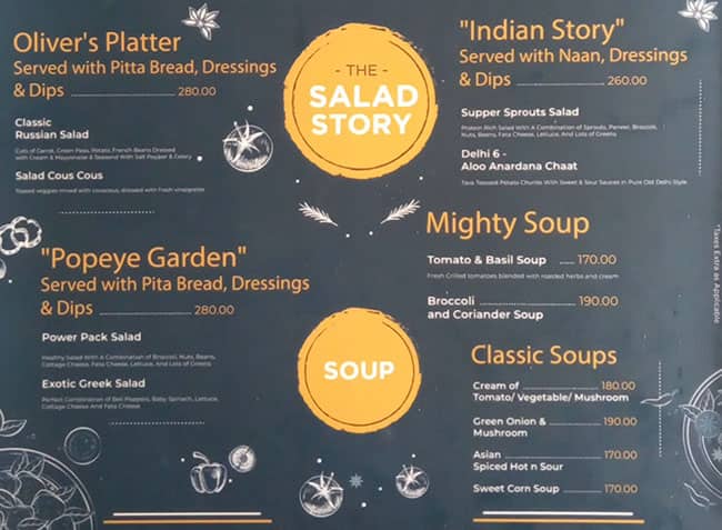 Menu at Jaipur Heritage, Jaipur, H 14 15 16 17 S L Marg