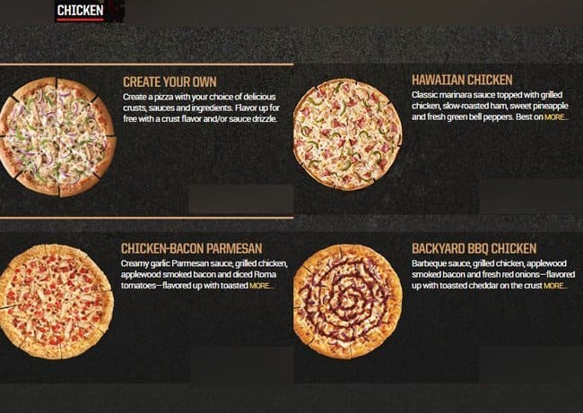 Menu at Pizza Hut pizzeria, Houston, Aldine Bender Rd