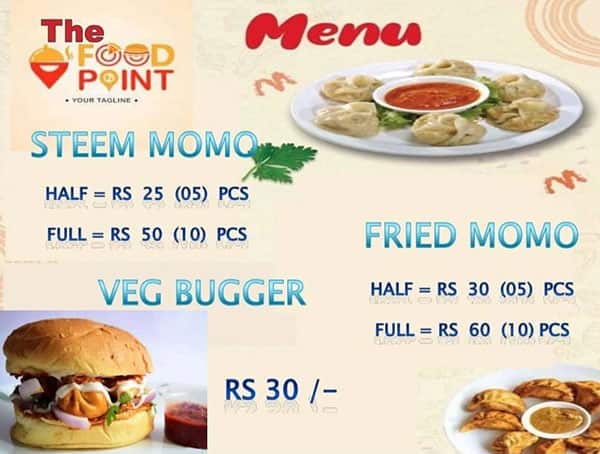 Menu of The Food Point, Rajendra Nagar, Patna