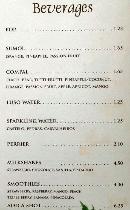 Menu at Golden Wheat Bakery & Pastry, Toronto