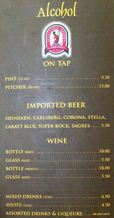 Menu at Golden Wheat Bakery & Pastry, Toronto