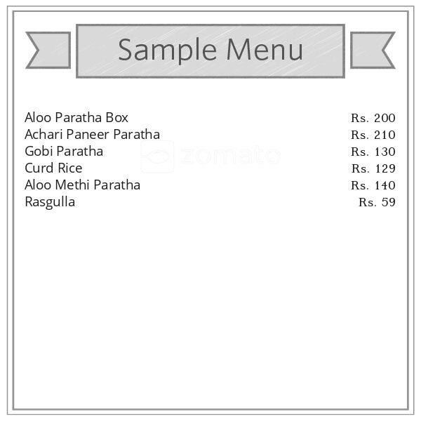 Menu Of Nashta Express Bhosari Pune