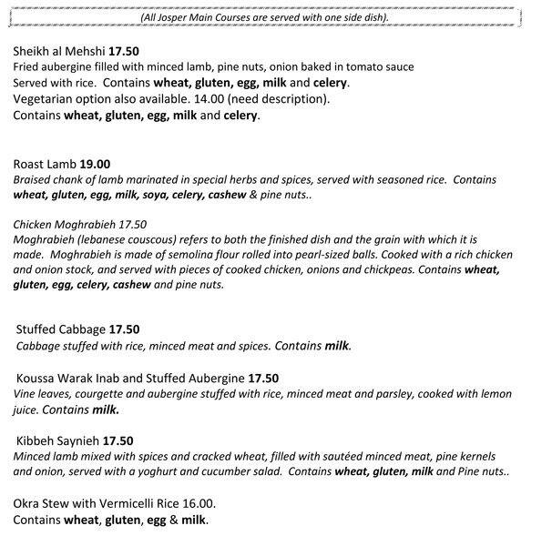 Menu at Crocker's Folly pub & bar, London