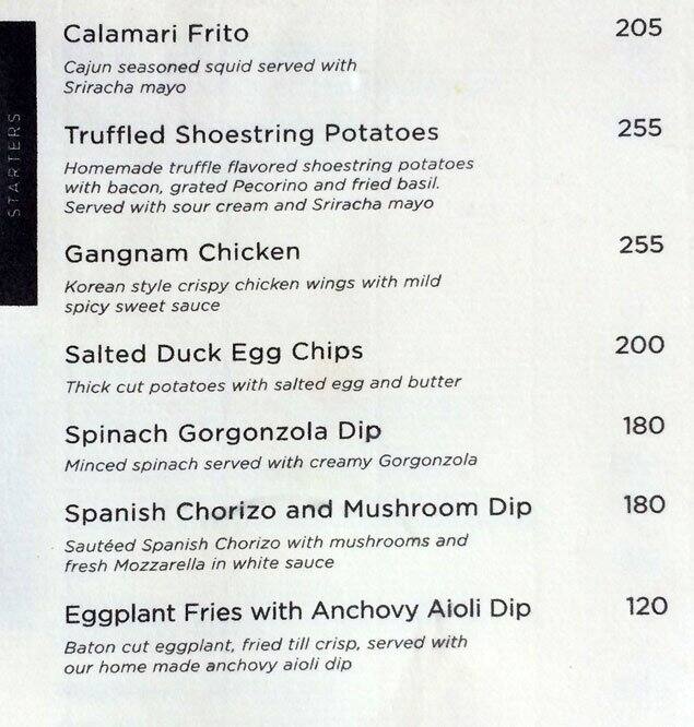 Brique Menu Menu For Brique North Reclamation Area Cebu City Brique Menu Menu For Brique North Reclamation Area Cebu City