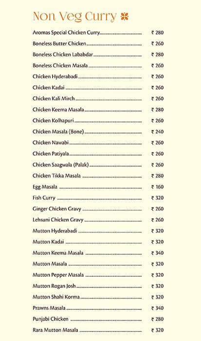 Menu at Biryani Zest, Bengaluru, 4/3