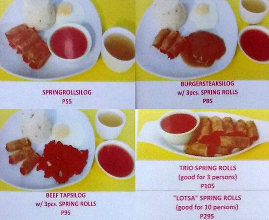 Menu at Zilog Cafe, Laurel, 3WXG+VGX