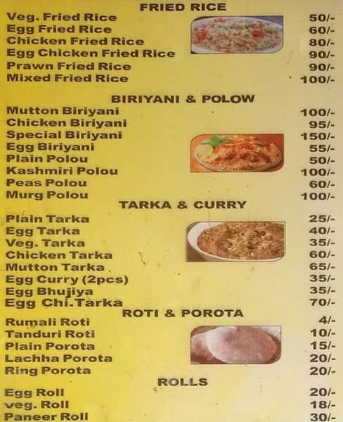 Spice Of Joy Menu, Menu for Spice Of Joy, Kalikapur, Kolkata - Zomato