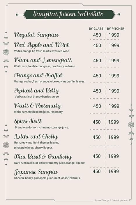 Menu at Kynd Cafe & Bar By Naap, Pune