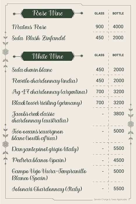 Menu at Kynd Cafe & Bar By Naap, Pune