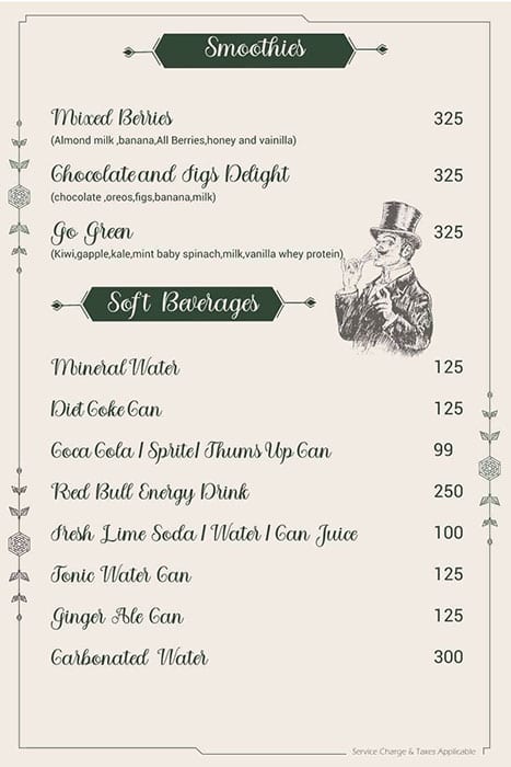 Menu at Kynd Cafe & Bar By Naap, Pune