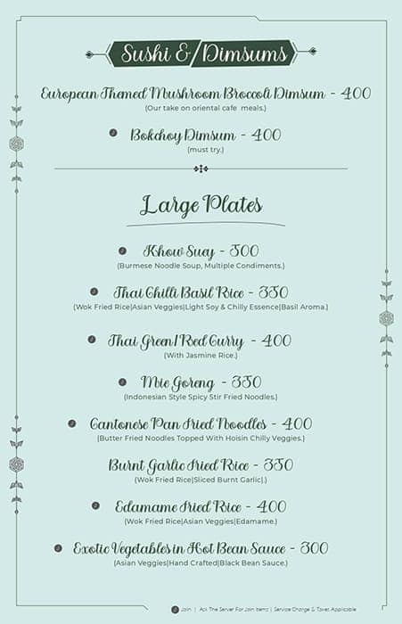 Menu at Kynd Cafe & Bar By Naap, Pune