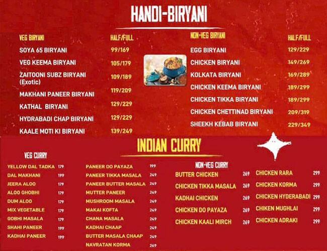 Menu of Momo Hub, Raj Nagar Extension, Ghaziabad