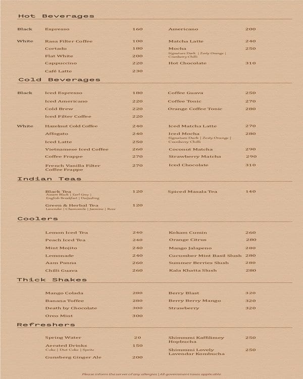 Menu of OG's Pizza & Grill, Hajipur, Noida