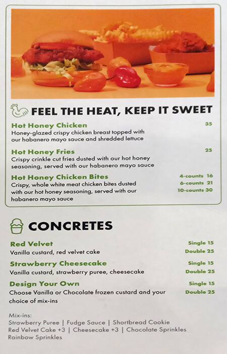 Menu of Shake Shack - Dubai Mall, Downtown Dubai, Dubai