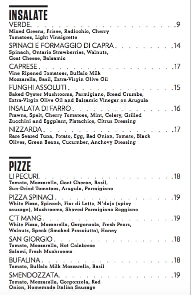 La Bettola Di Terroni Menu, Menu for La Bettola Di Terroni, St ...