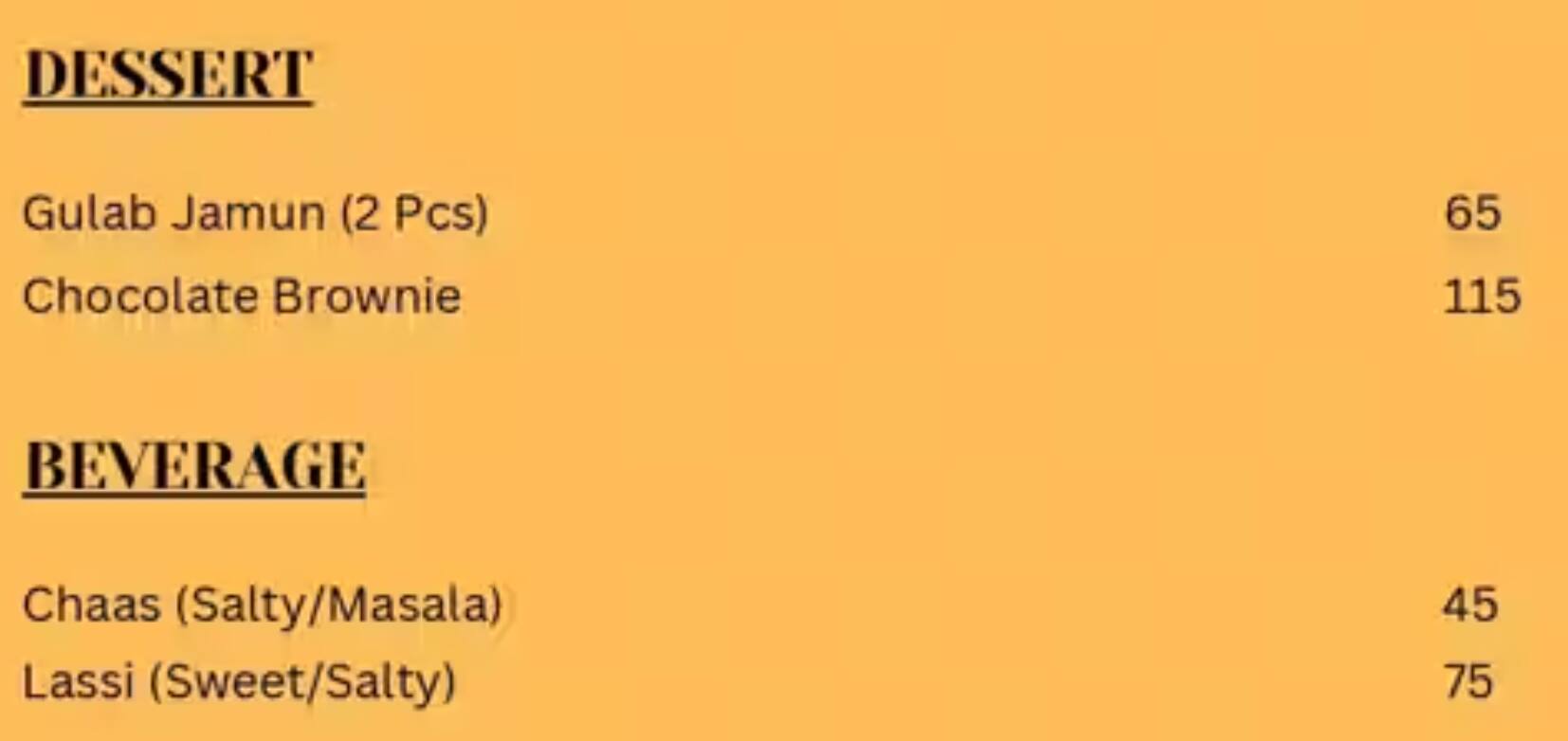 Menu of Salt N Peper, Chembur, Mumbai