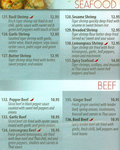 Menu at Dragon Rolls restaurant, Pickering