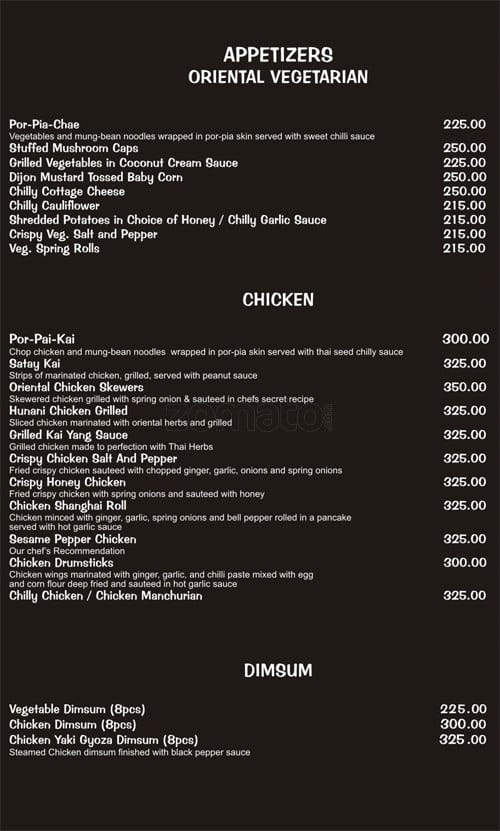 Red Coral Menu, Menu for Red Coral, Rajouri Garden, New Delhi - Zomato
