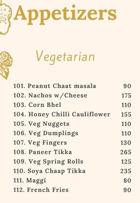 Lock Stock & Barrel Menu, Menu for Lock Stock & Barrel, Phase 3, Mohali ...