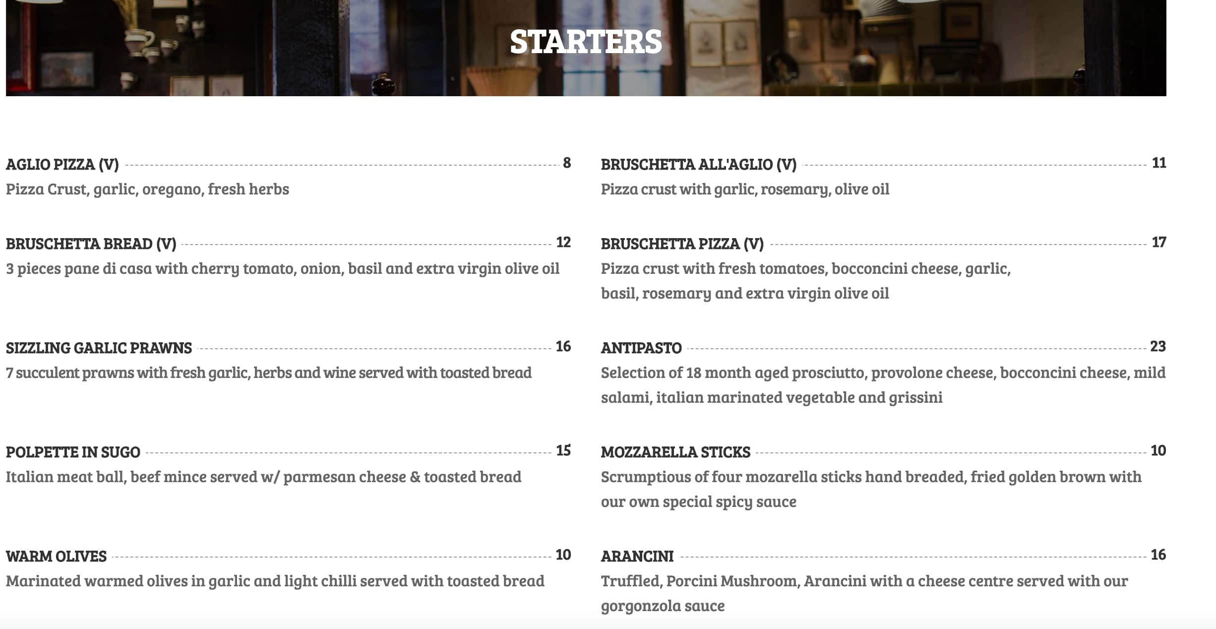 Menu at La Piazza Wood-fired Pizzeria and Restaurant, Brighton-Le-Sands