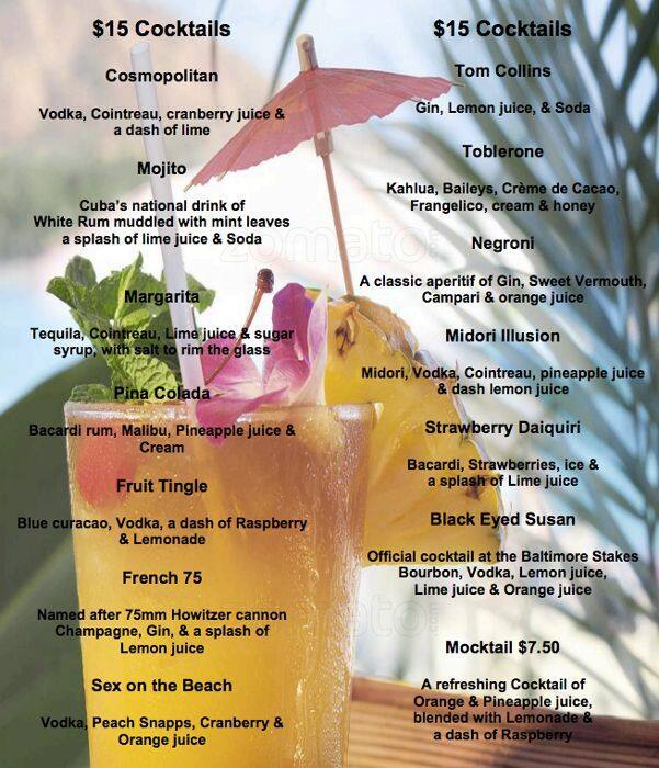 Menu at The Last Drop Pub canning vale, Canning Vale